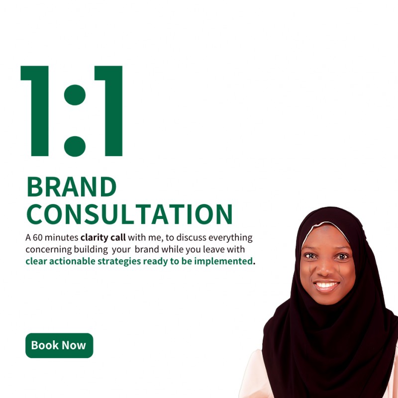 Buy Brand Consultation by Lawal Aishat on Selar