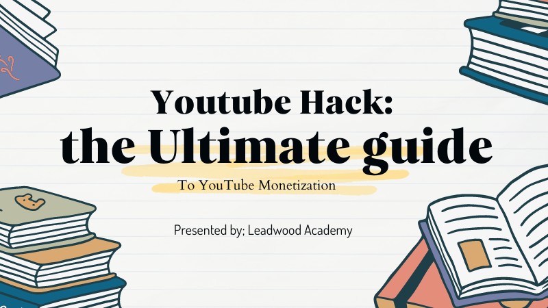 Get Youtube Hack; The Ultimate Guide to YouTube Monetization by ...
