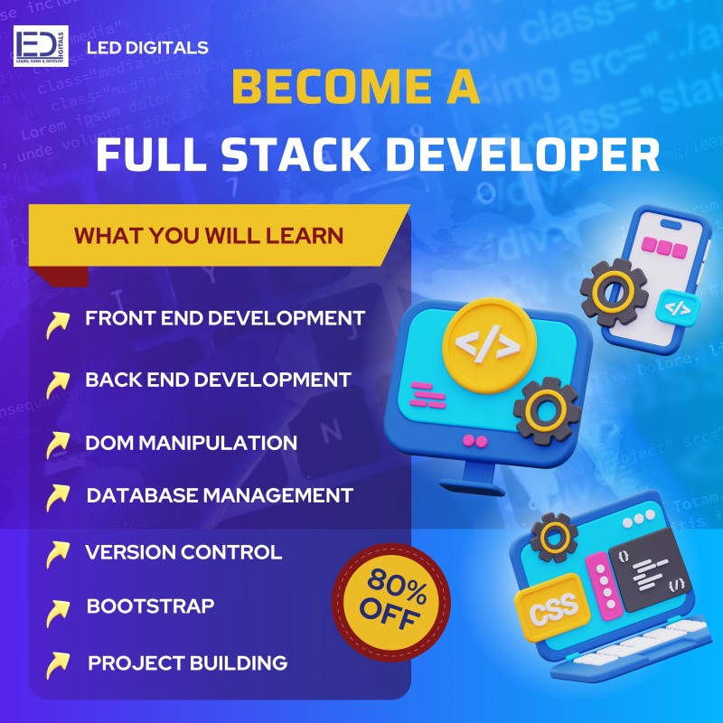 Buy FULL STACK DEVELOPMENT MASTERY by LED DIGITALS on Selar Buy FULL STACK DEVELOPMENT MASTERY by LED DIGITALS on Selar
