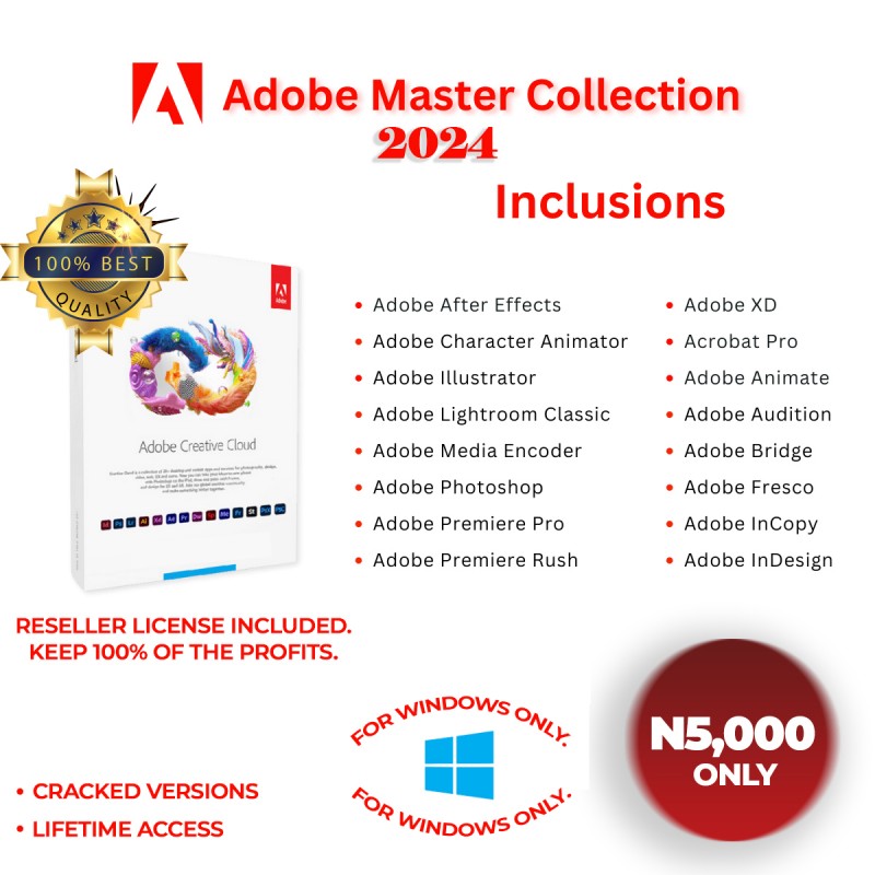 Buy ADOBE 2024 COLLECTION by Lewis Brown on Selar