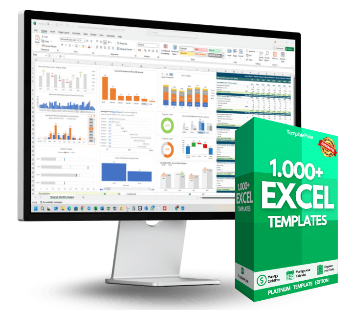 Buy 1000+ Instantly Usable Excel Templates by Lewis on Selar