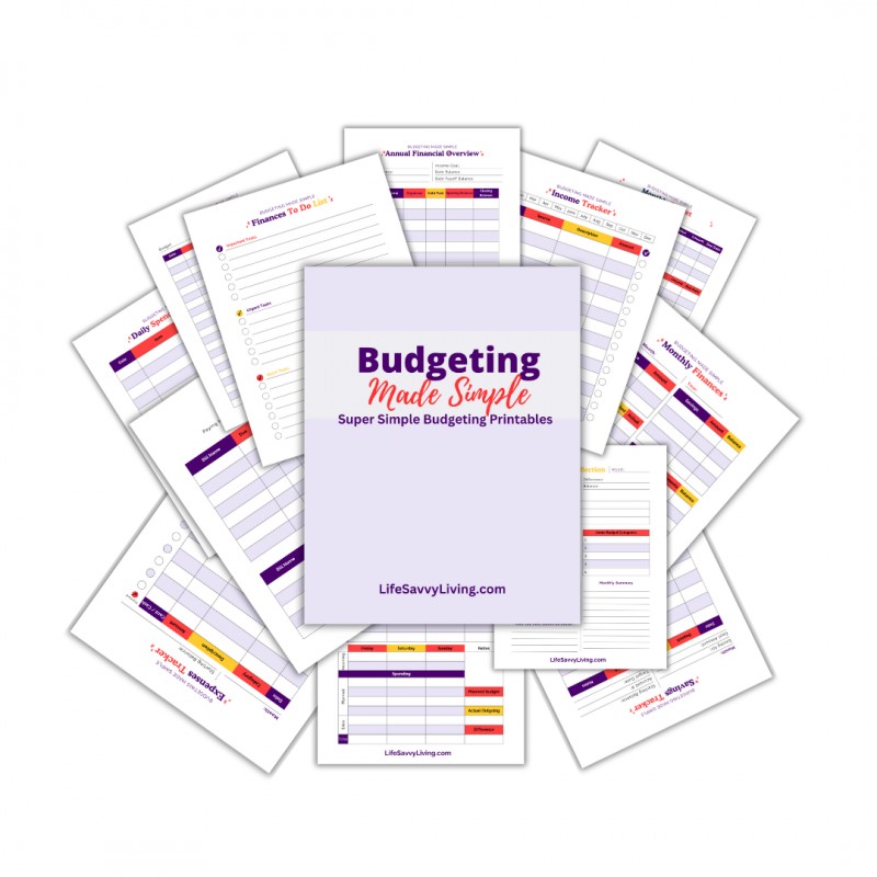 Get Budgeting Made Simple Printables by LifeSavvy Living on Selar