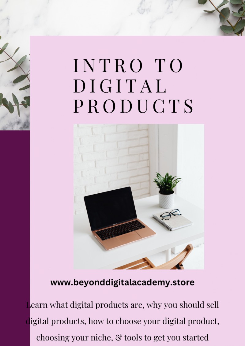 Buy Intro to Digital Products by Beyond Digital Academy on Selar