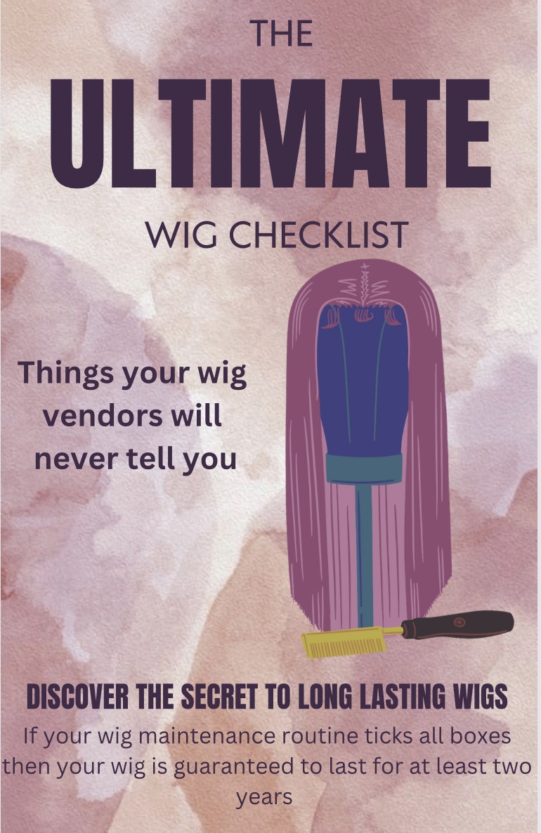 Buy The Ultimate Wig Checklist by LS GOLD on Selar