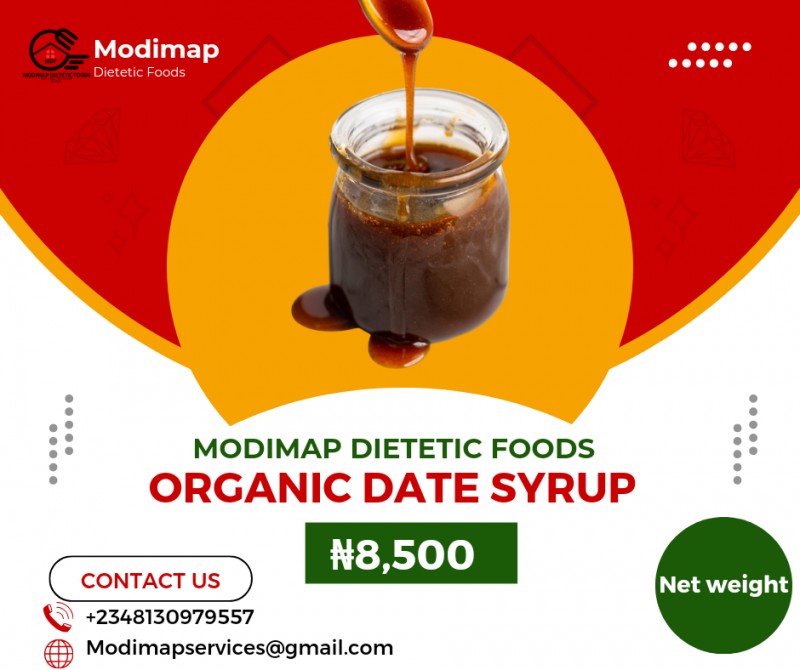 Buy Organic Date Syrup by Modimap Dietetic Foods on Selar
