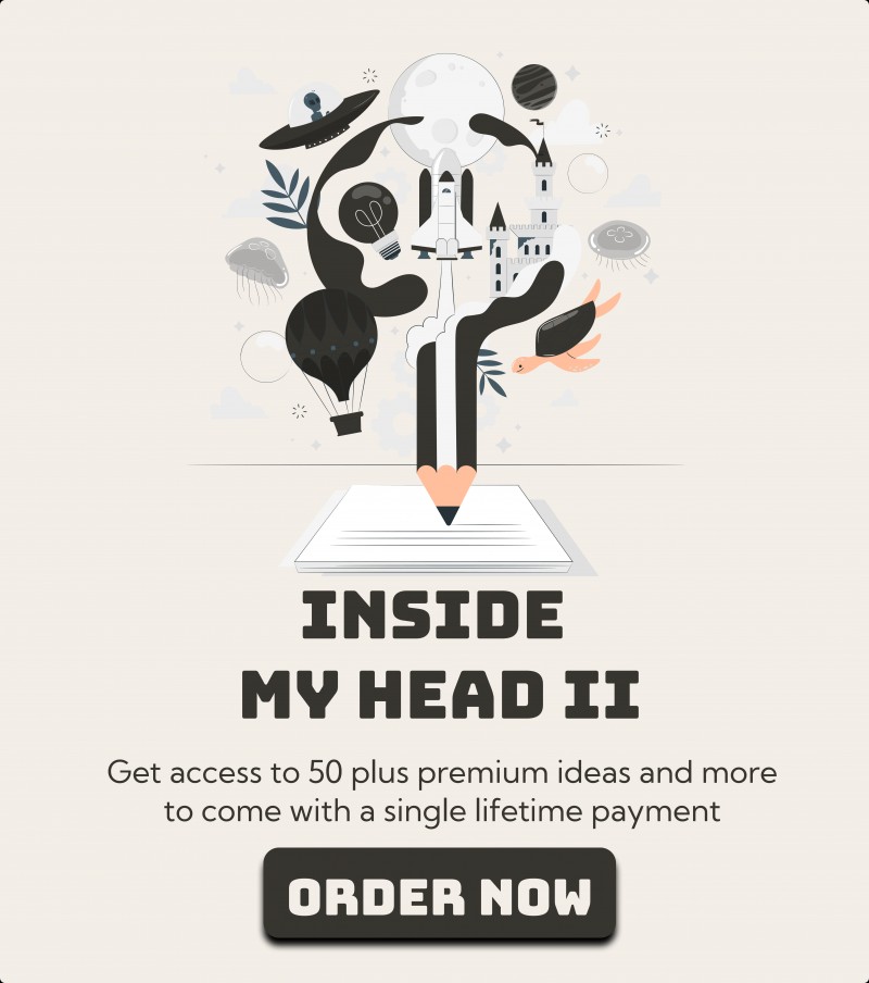 Buy Inside My Head II - 50+ premium Ideas by Made By Steven on Selar.co