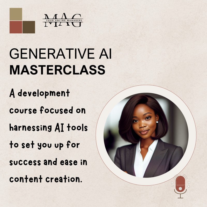 Buy AI MASTERCLASS WITH COACH MAG by Maduka Amarachi on Selar