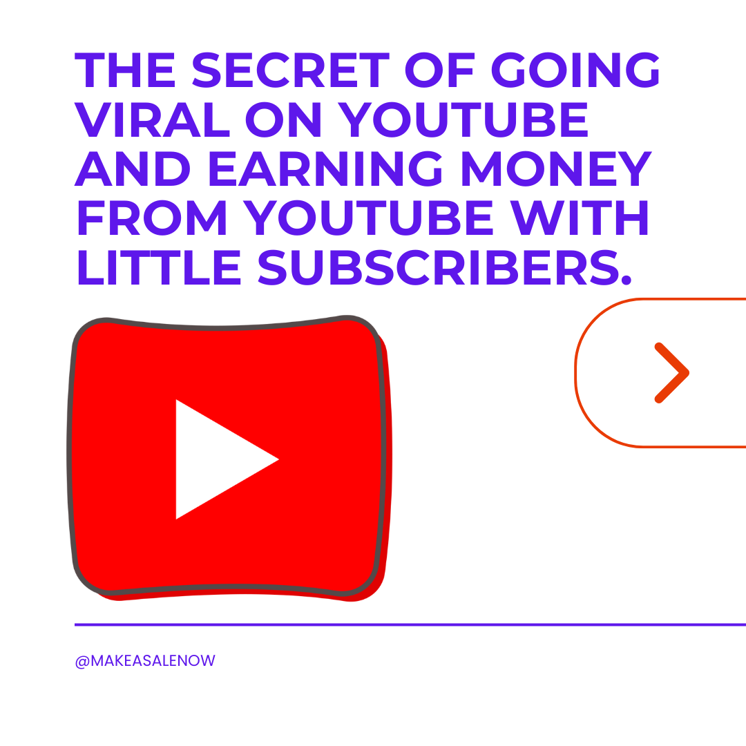 Buy The Secret of Going Viral on YouTube and Earning Money from YouTube With Little Subscribers ...