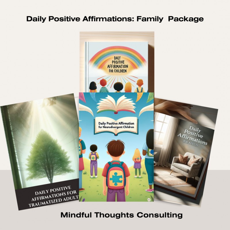 Buy Daily Positive Affirmations Family Package by Mariam Atoyebi on Selar