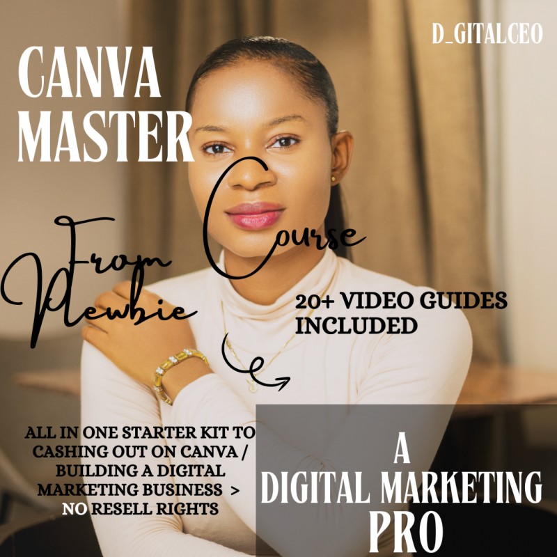 Buy CANVA MASTER COURSE by Martha Oluchi Abonyi on Selar.co