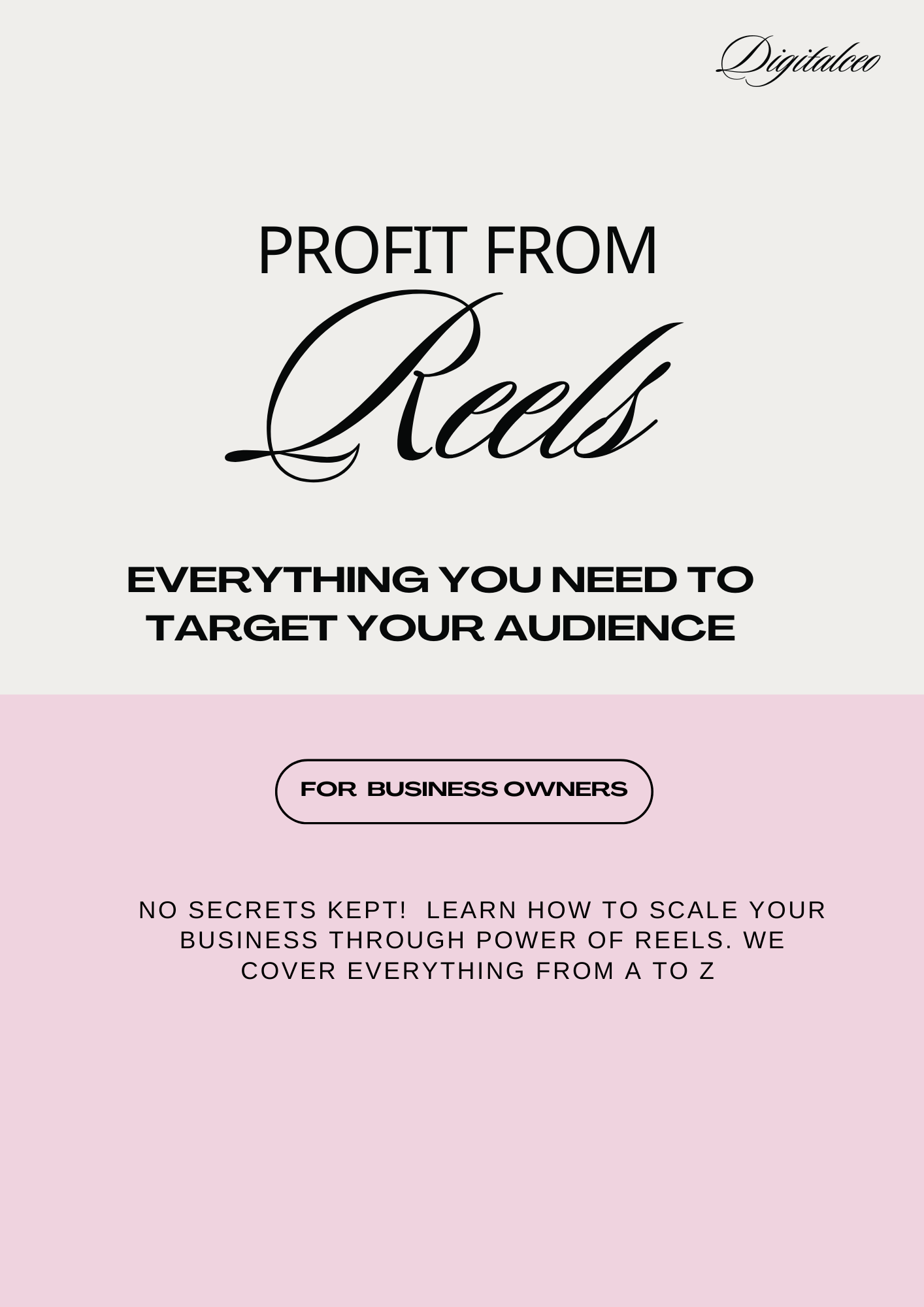 Buy PROFIT FROM REELS by Martha Oluchi Abonyi on Selar