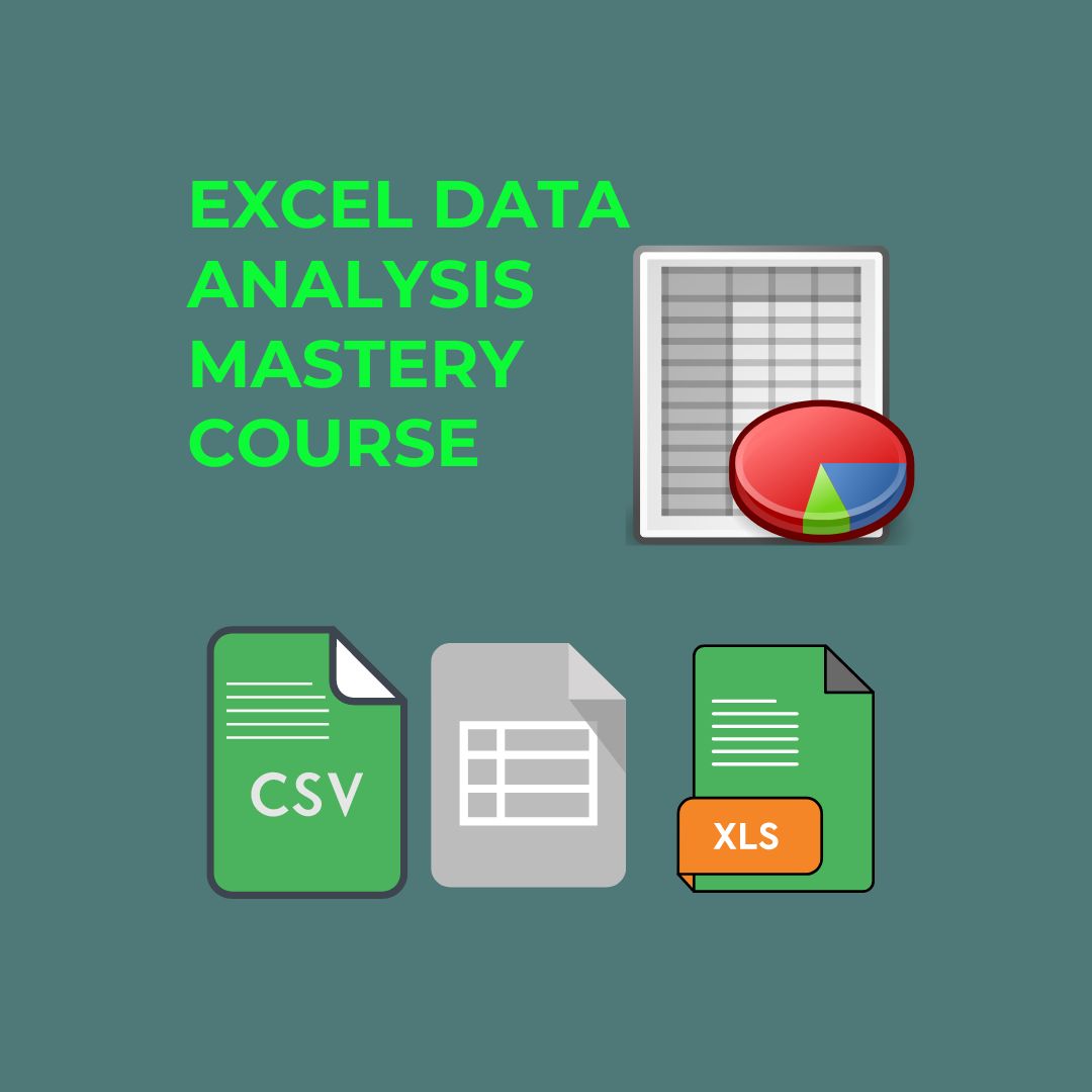 Buy EXCEL DATA ANALYSIS MASTERY COURSE by MARTS INSTITUTE on Selar