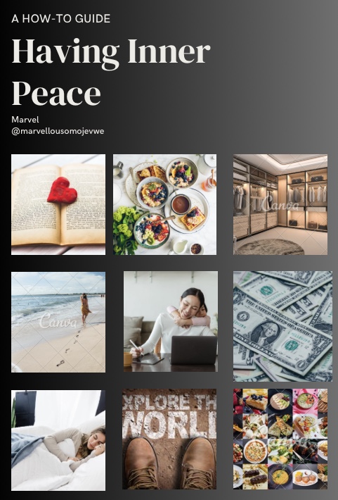 Buy Having inner peace by Marvellous Omojevwe on Selar