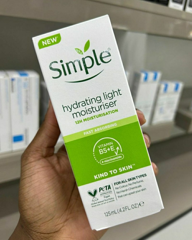 Buy Simple Hydrating Light Moisturizer by PEACHOUSE Skincare on Selar