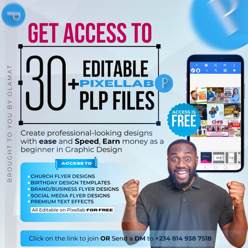 Buy EDITABLE PIXELLAB PLP FILES by Matthew Adurosakin on Selar
