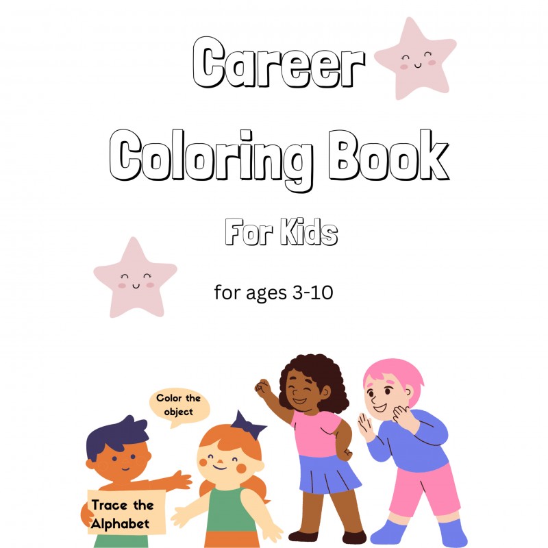 Buy Career Coloring Books for Kids by Vogue Vault on Selar