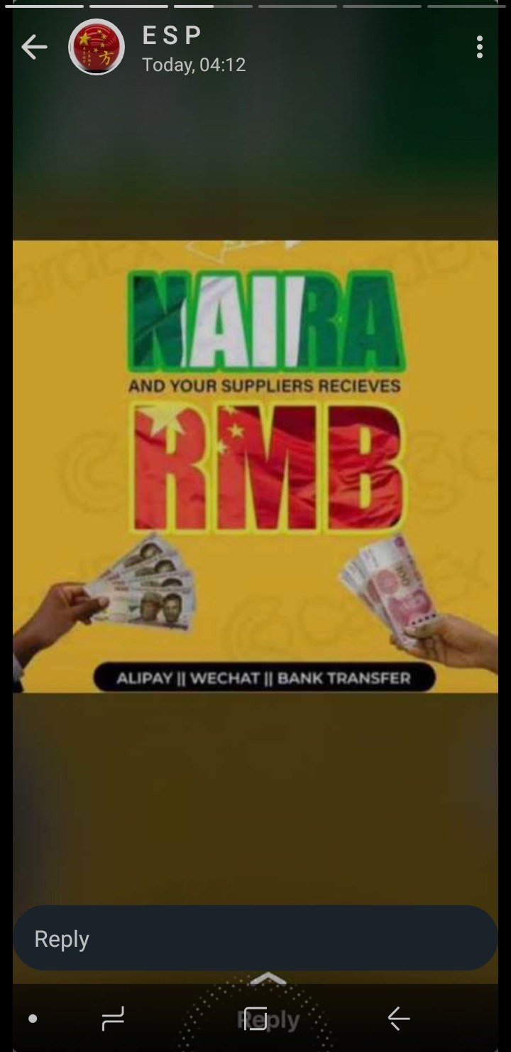 Buy 215 RMB by Mba Miriam on Selar