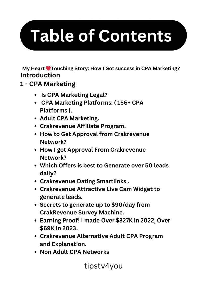 Buy Hidden Secrets OF CPA Marketing Full Course ebook by MD MUMTAZ ALAM on Selar