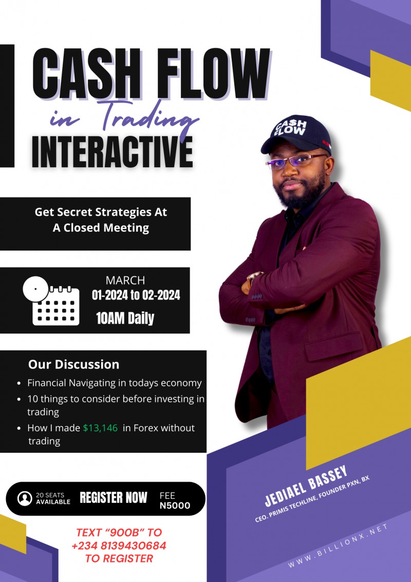 Buy CASH FLOW IN TRADING INTERACTIVE by Mfreke Enefiok Bassey on Selar