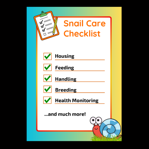Buy Snail Care Checklist by Michael Ezeanaka on Selar