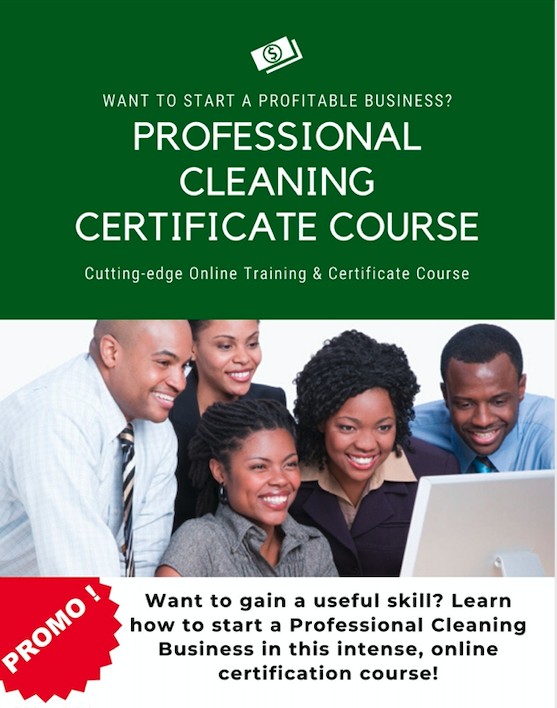 Buy Professional Cleaning Business Certification & Training by Quickjet ...