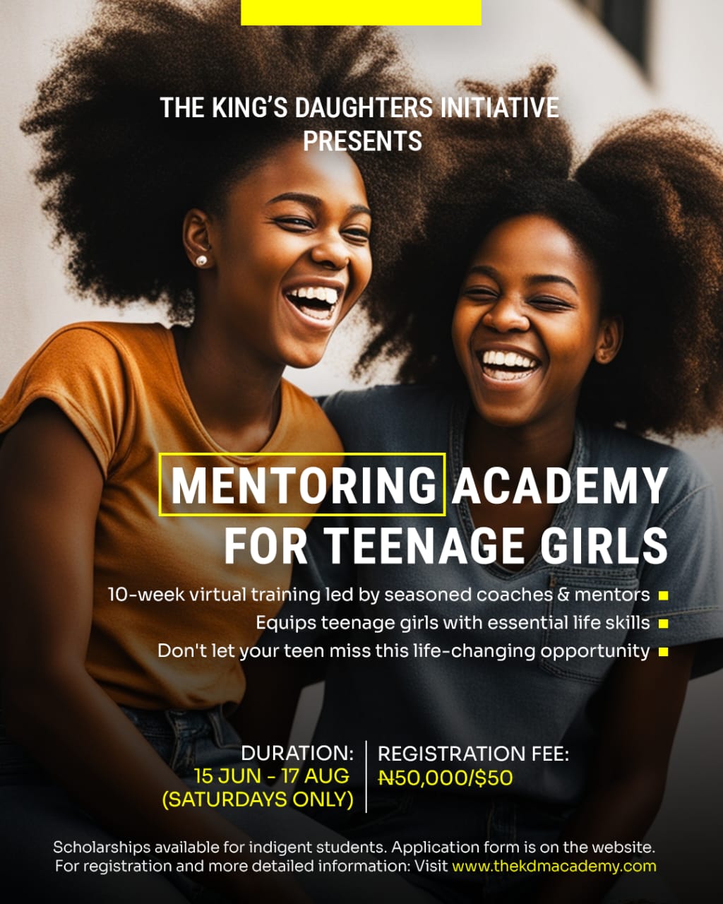 Buy The King's Daughters Mentoring Academy by Modupe Mabawonku on Selar