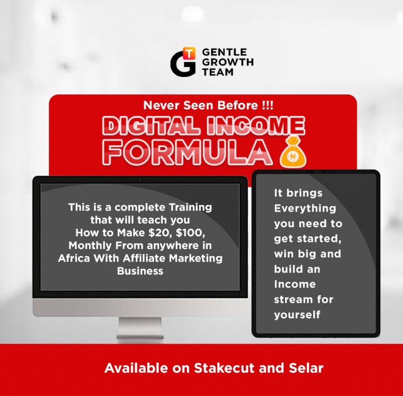 Buy DIGITAL INCOME FORMULA (DIF COURSE) by Moh'd Gentle on Selar