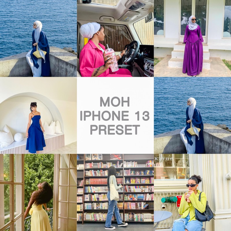 Buy MOH IPHONE 13 PRESETS by Moh Presets on Selar