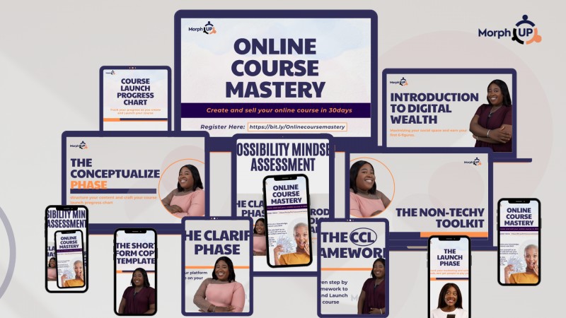 Buy Online Course Mastery by Morphup With Havilah on Selar