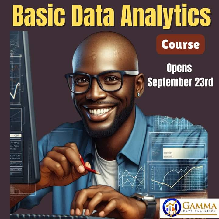 Buy BASIC DATA ANALYTICS COURSE by Moses Udoisoh on Selar