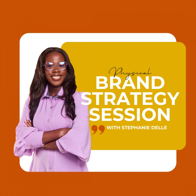 Buy BRAND STRATEGY SESSION (Physical) by Stephanie Delle on Selar