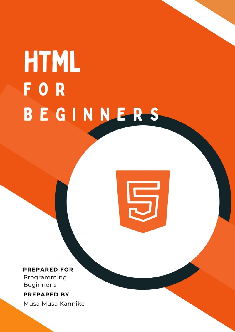 Buy HTML FOR BEGINNERS by Musa Musa Kannike on Selar