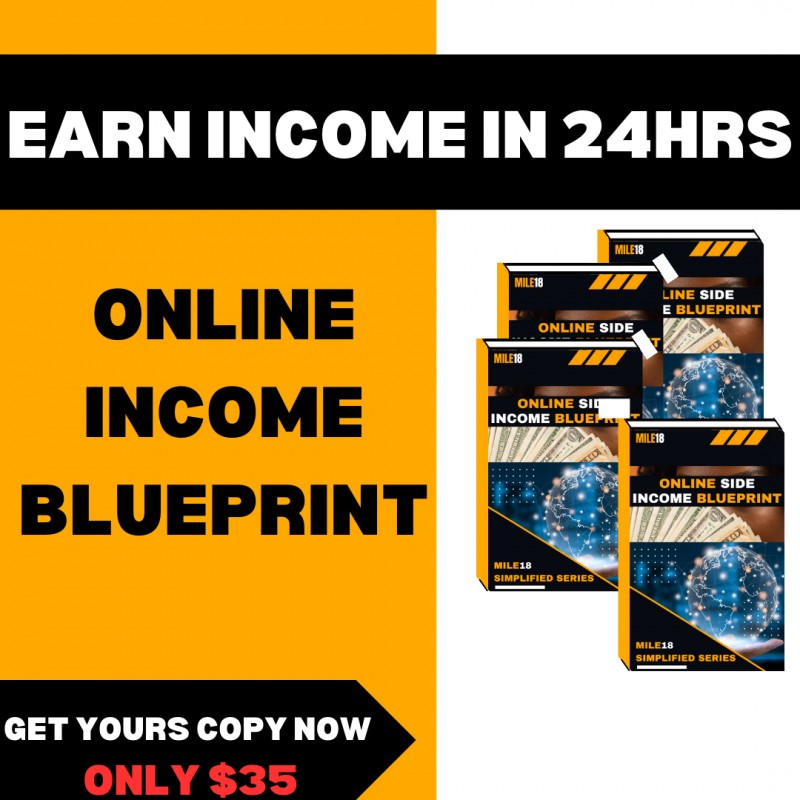 Buy ONLINE INCOME BLUEPRINT by Mustapha Raphew on Selar.co