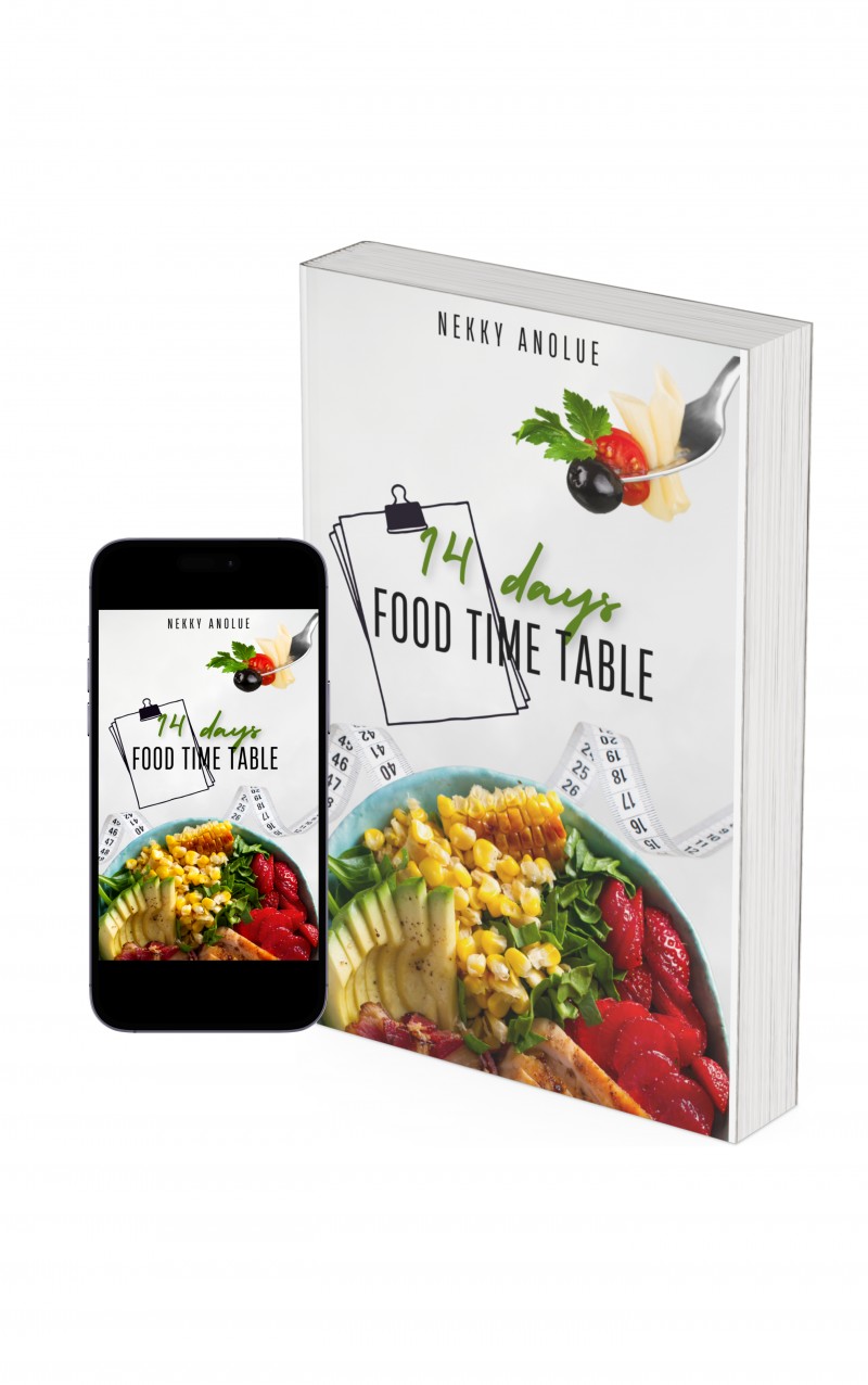 Buy 14 DAYS FOOD TIMETABLE by Nekky Anolue on Selar