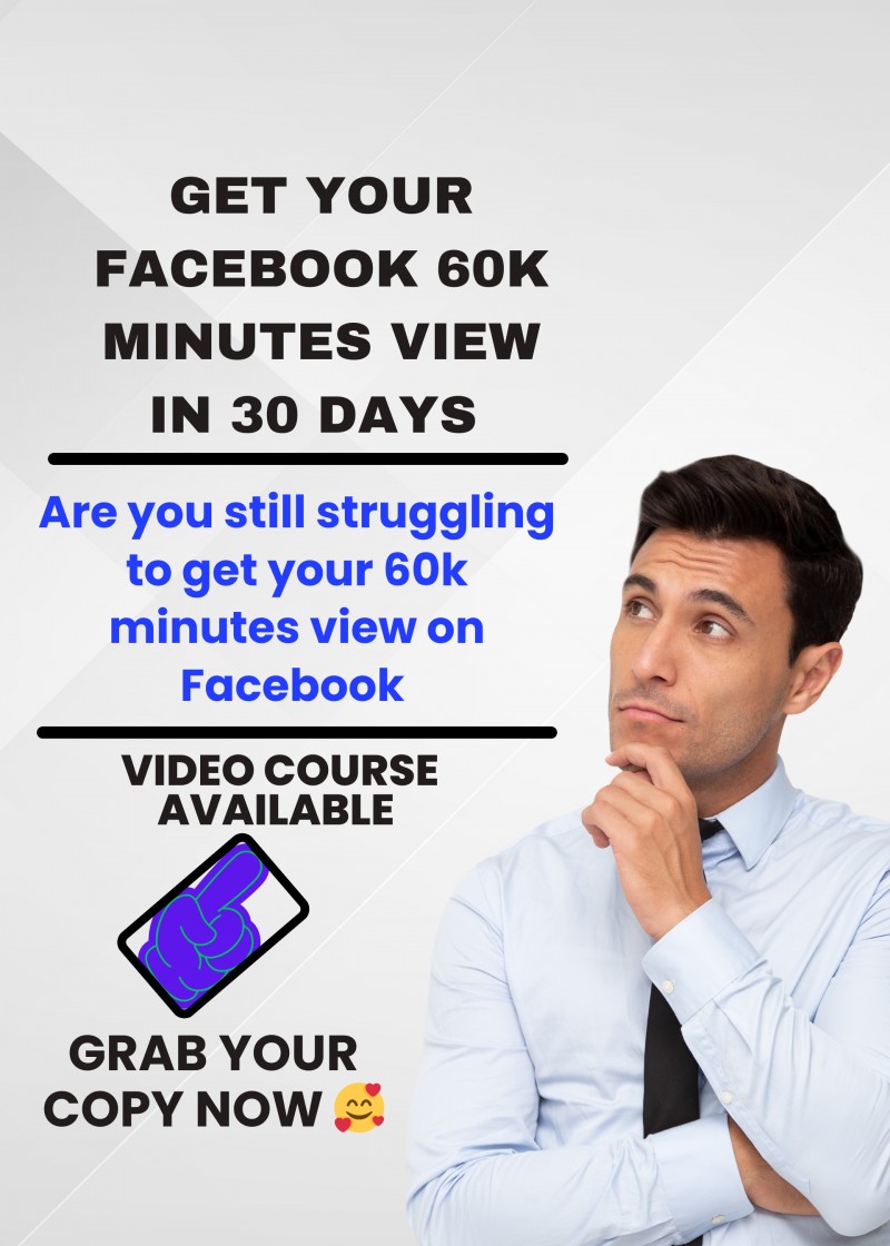 Buy Master Facebook Video: Achieve 60,000 Minutes of Views in 30 Days ...