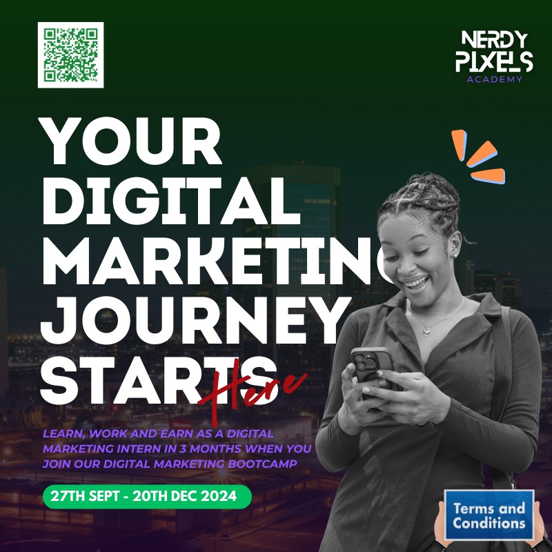 Buy DIGITAL MARKETING SCOLARSHIP by Nerdy Pixels on Selar