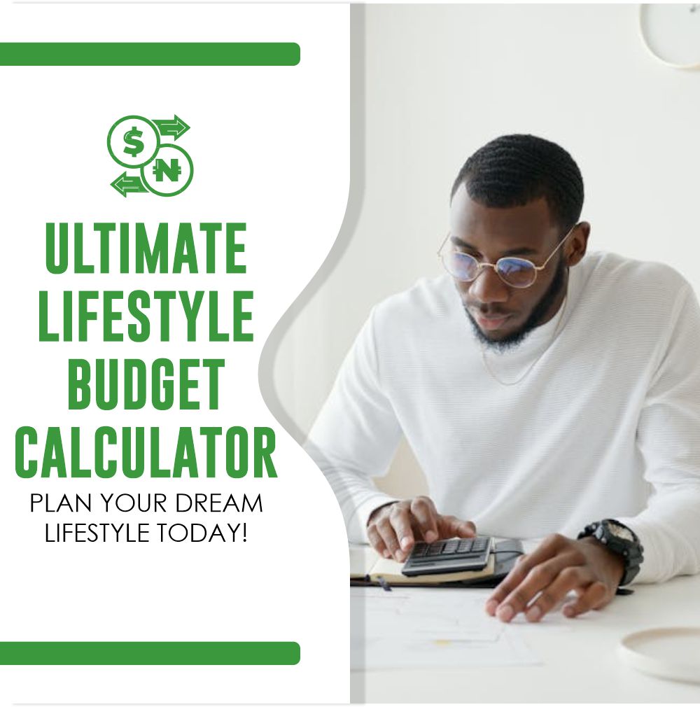 Buy Ultimate Lifestyle Budget Calculator - Plan Your Dream Lifestyle ...