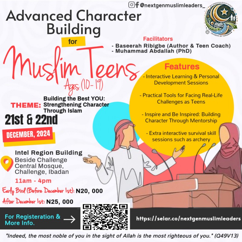 Buy Advanced Character Building for Muslim Teens by NextGen Muslim ...