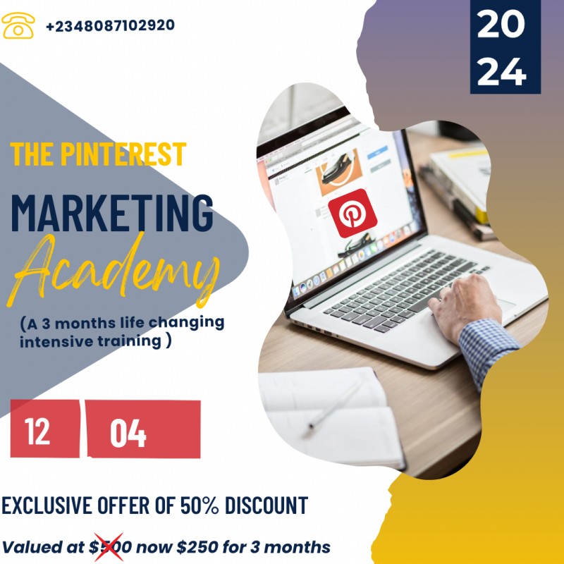 Buy The Pinterest Marketing Course by Nkechi Okpalaoka on Selar