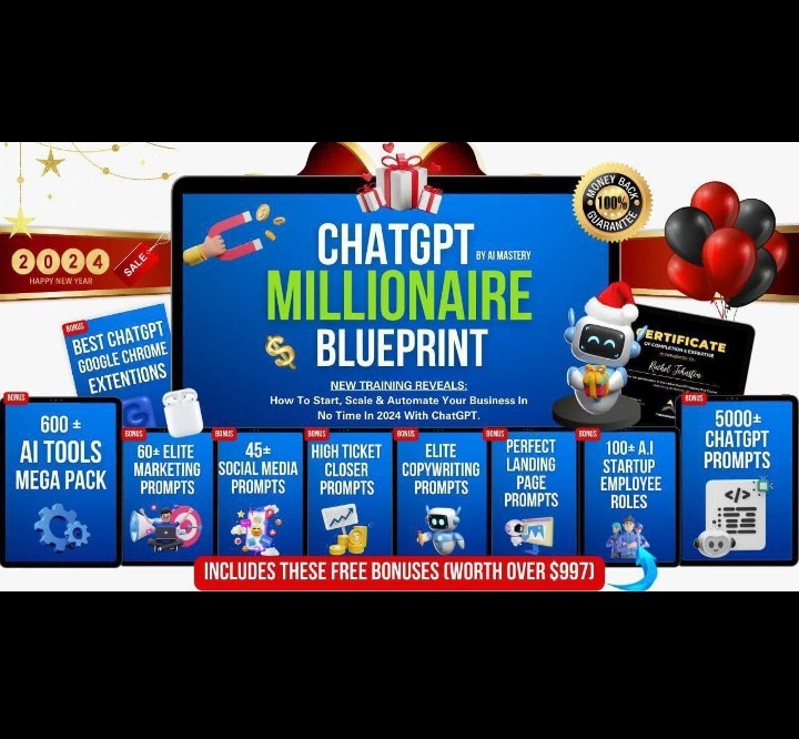 Buy CHATGPT MILLIONAIRE BLUEPRINT by Nkwenti Muluh on Selar