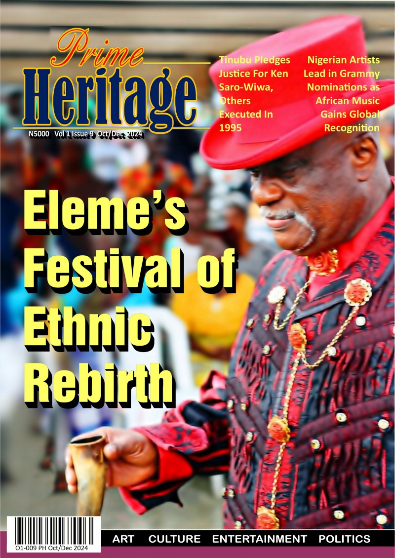 Buy Prime Heritage Magazine Vol.1 Issue 9 by Nwafor Oji Awala on Selar