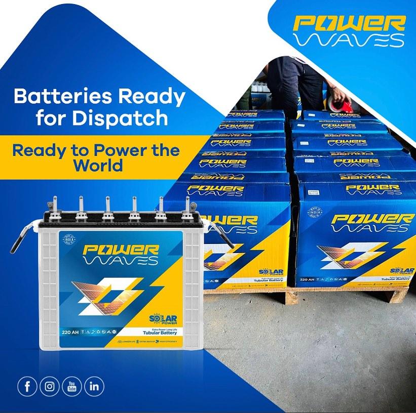 Buy Powerwaves 220amps Tubular battery by obinna onyia on Selar