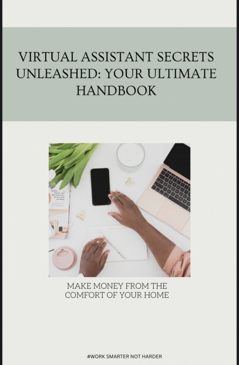 Buy VIRTUAL ASSISTANT SECRETS UNLEASHED: YOUR ULTIMATE HANDBOOK by Nkem on Selar.co