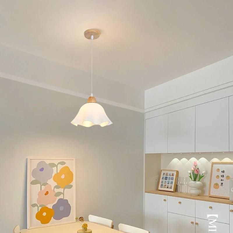 Buy Minimalist Modern Glass Ceiling Light/Japanese Ceramic Small Hanging Light by Occon Electrik ...