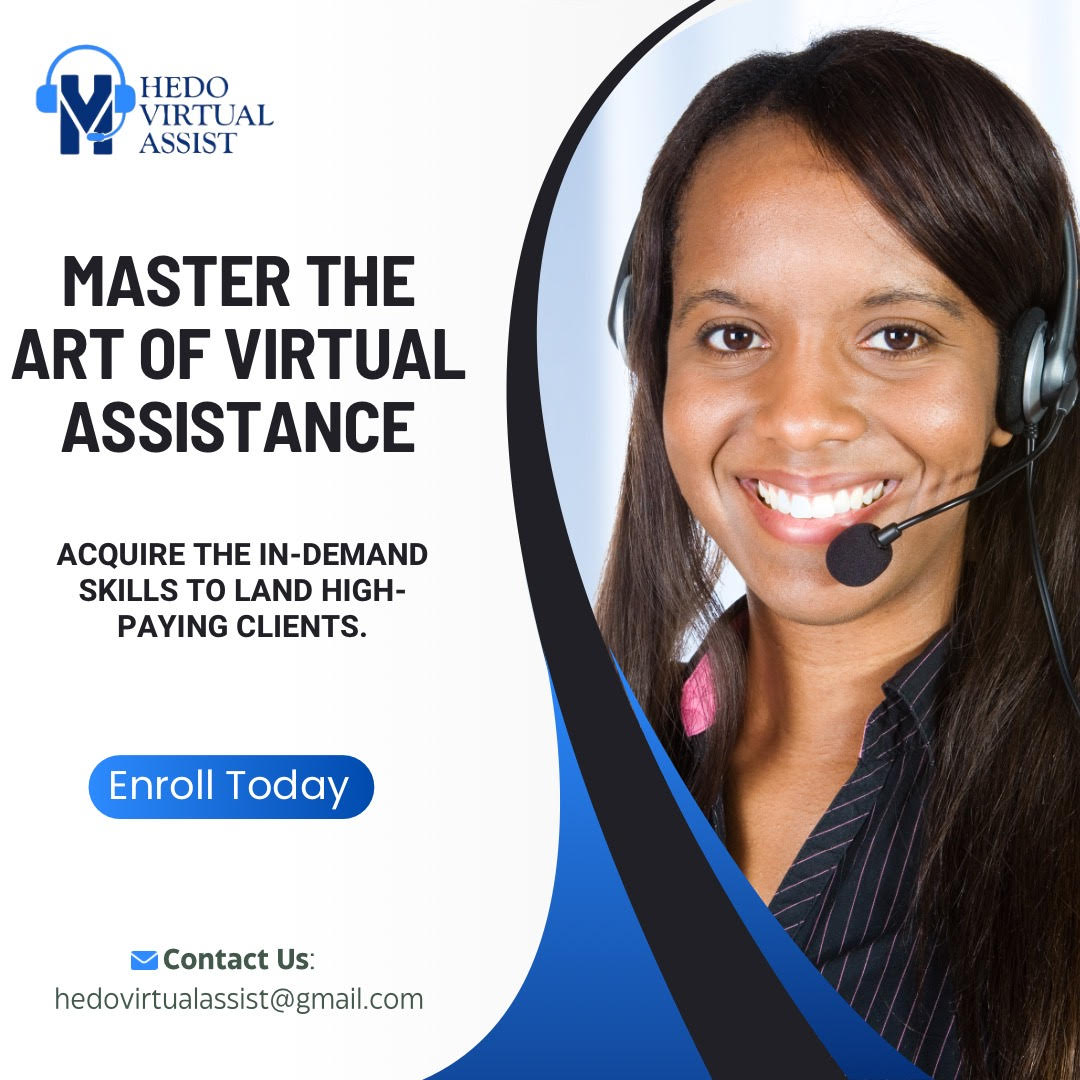 Buy Become a High-Demand Virtual Assistant by Hedo Virtual Assist on Selar