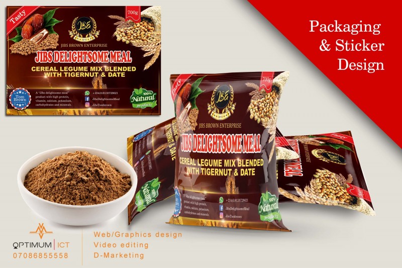 Buy Packaging & Label Design service by OPTIMUM ICT on Selar