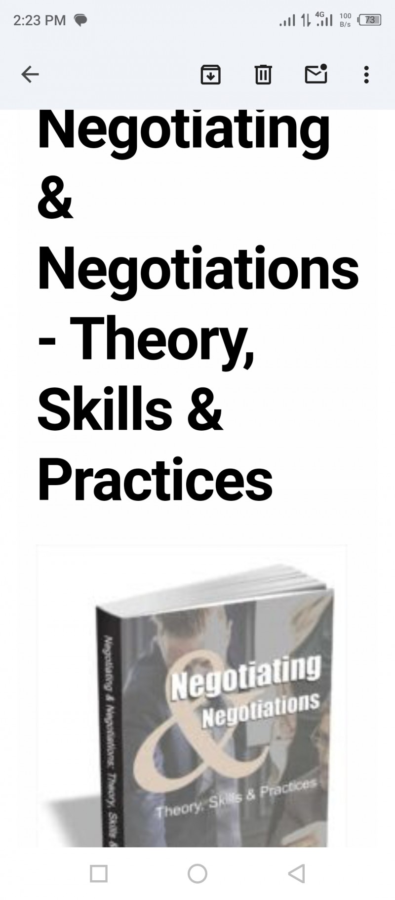 Buy Negotiating & negotiation, theory, skills and practises by Ojerinde samson on Selar