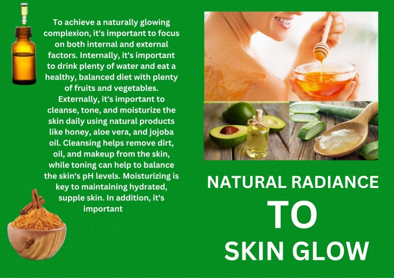 Buy Natural radiance to skin glow(a skin care book that gives you ...