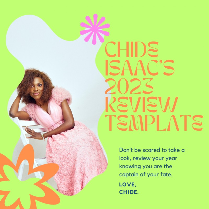 Get Chide Isaac's 2023 Review Template by ojochide Idoga on Selar