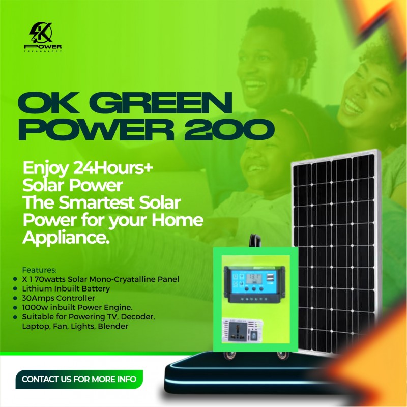 Buy Ok 1kva Solar system by Ok Solar Power on Selar